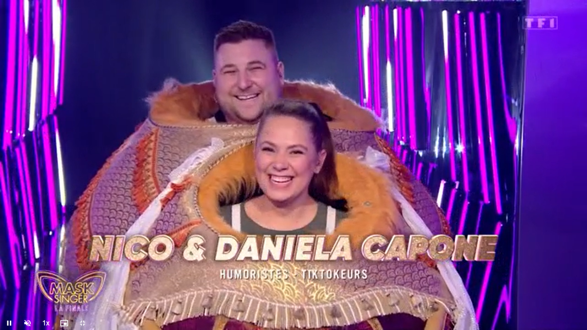 Photo : Nico Capone et Daniela étaient le chameau dans "Mask Singer ...