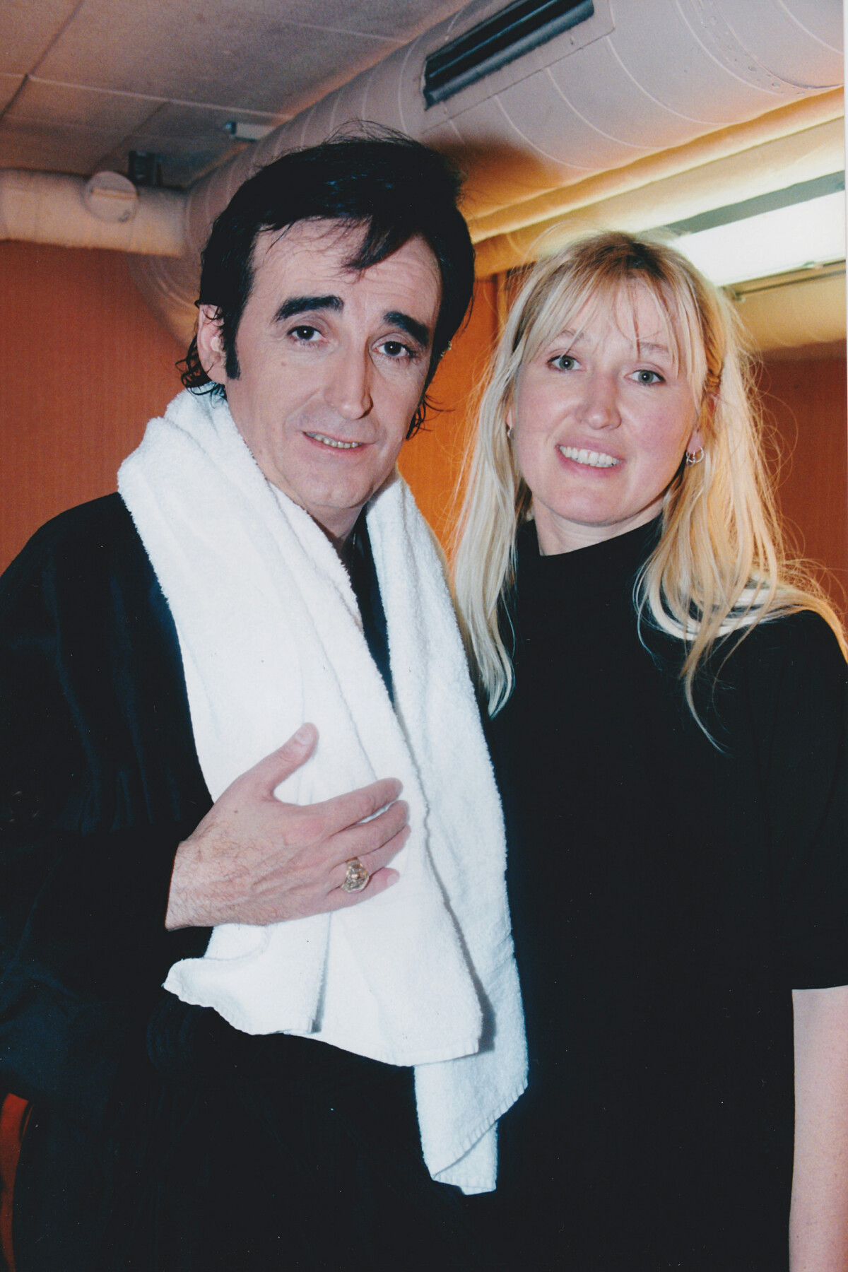 Photo : Archives - Dick Rivers et sa femme Babette en 1996 - Purepeople