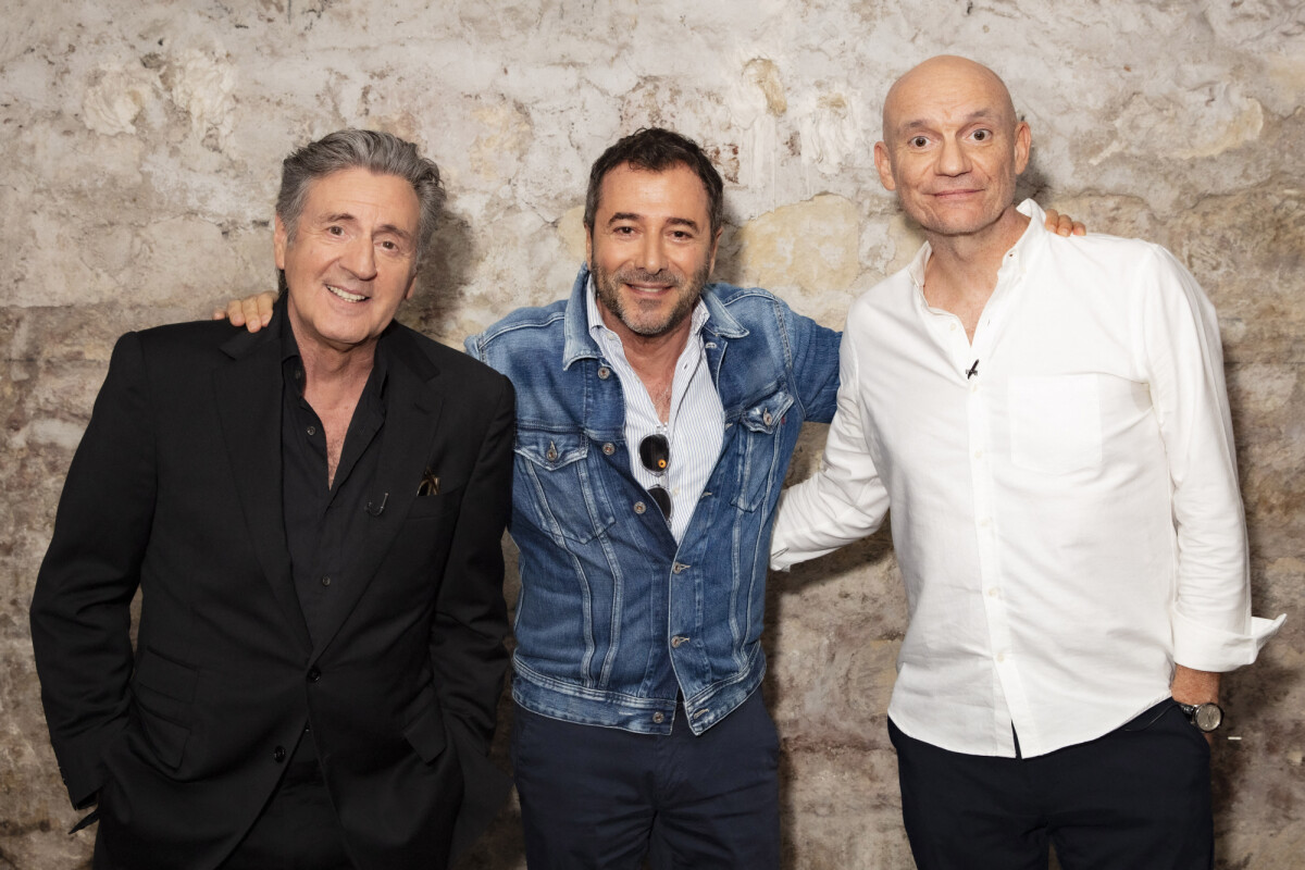 Photo : Exclusif - Daniel Auteuil, Bernard Montiel, Gaetan Roussel ...