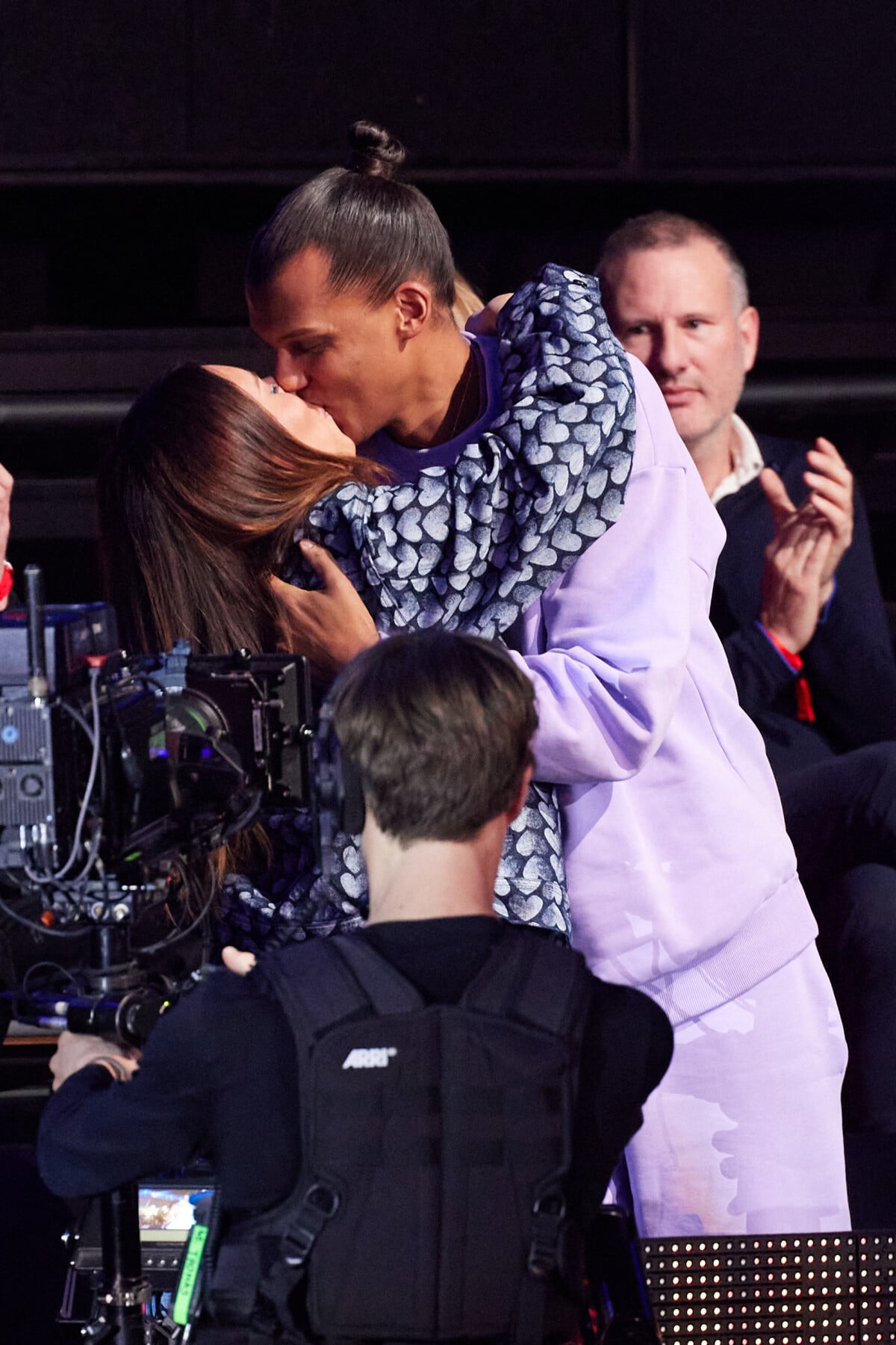 Photo : Exclusif - Stromae avec sa femme Coralie Barbier en backstage ...