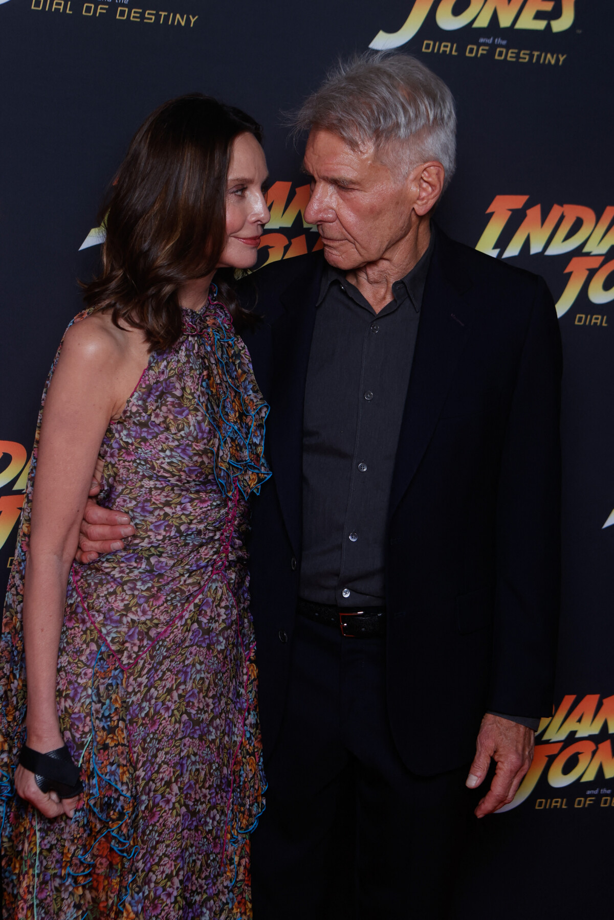 Photo : Harrison Ford et sa femme Calista Flockhart - Photocall de la ...