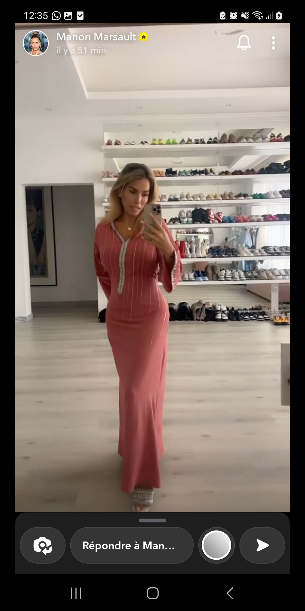 Photo : Manon Marsault dévoile ses nouvelles hanches sur Snapchat, le ...