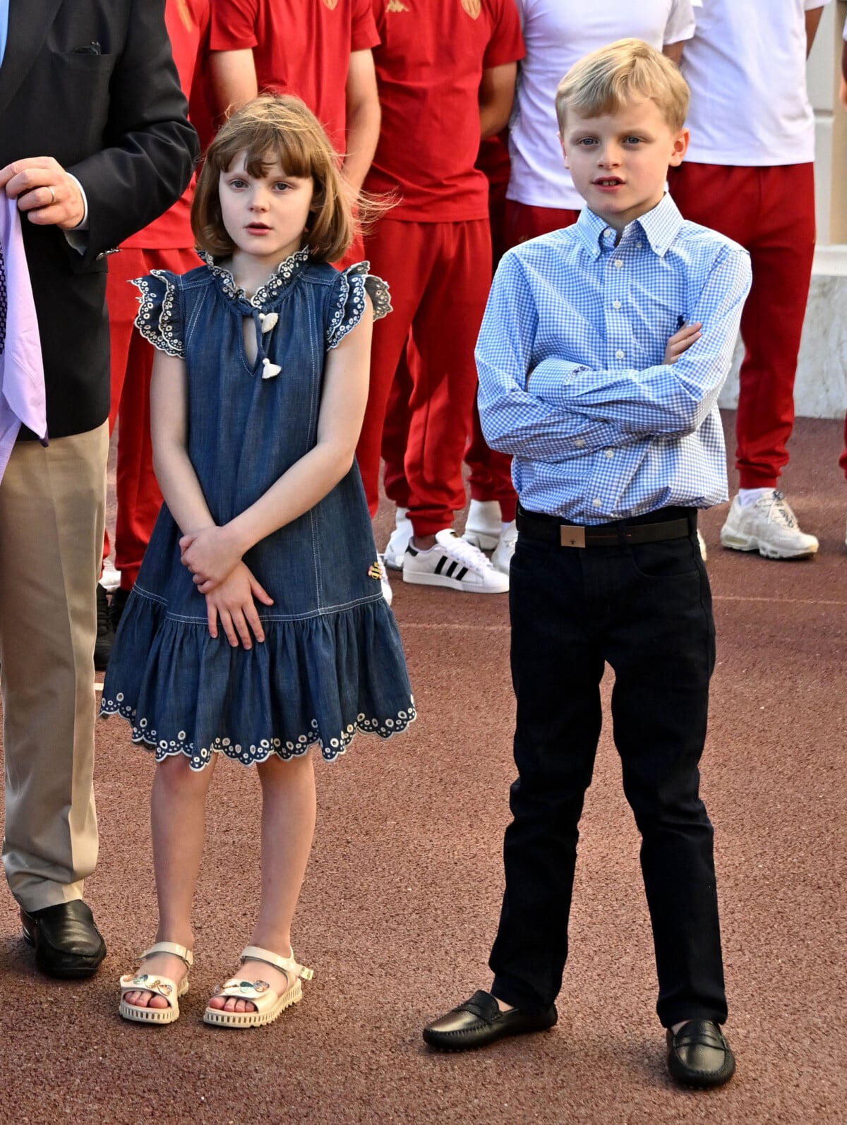 Photo : Mais ils étaient une nouvelle fois très élégants ! Le prince ...