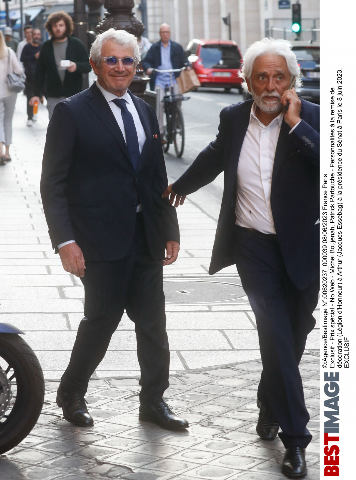 Photo : Exclusif - Michel Boujenah et Patrick Partouche - Personnalités ...