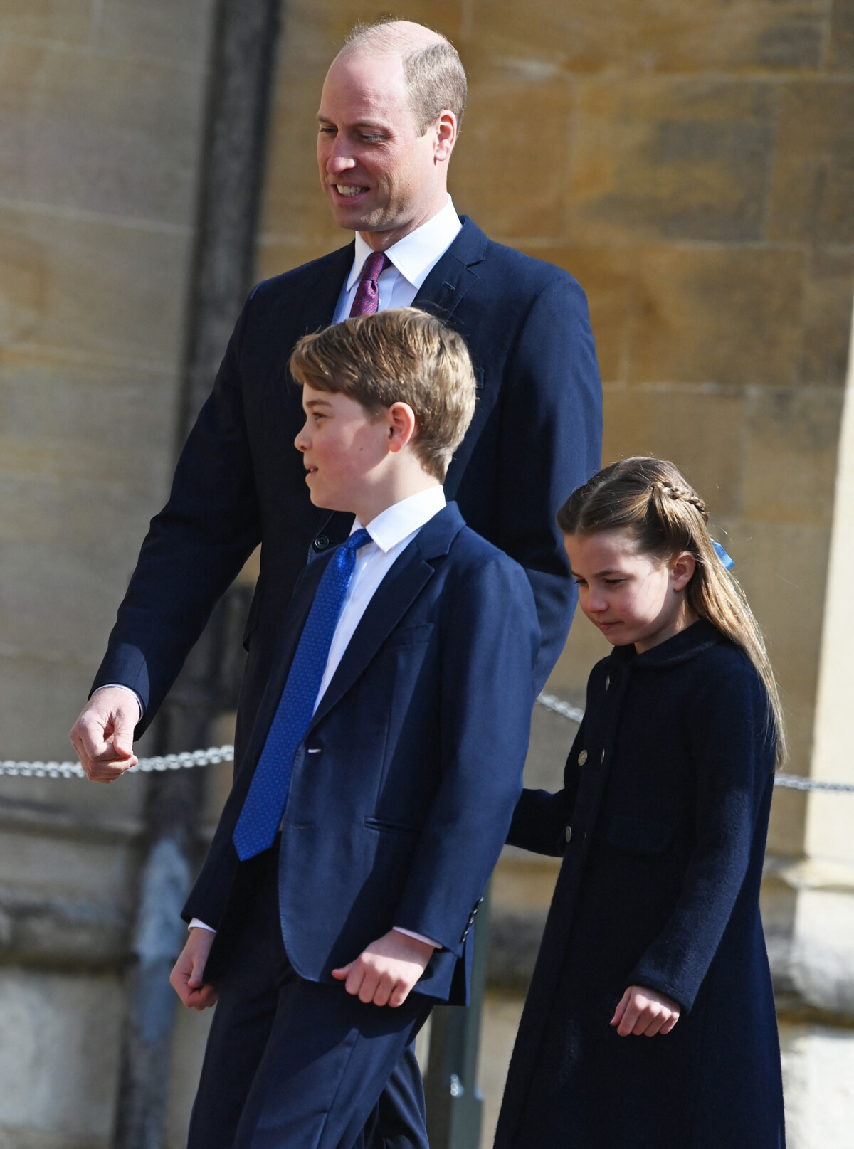 Photo : Il y était avec ses parents, le prince William et Kate ...