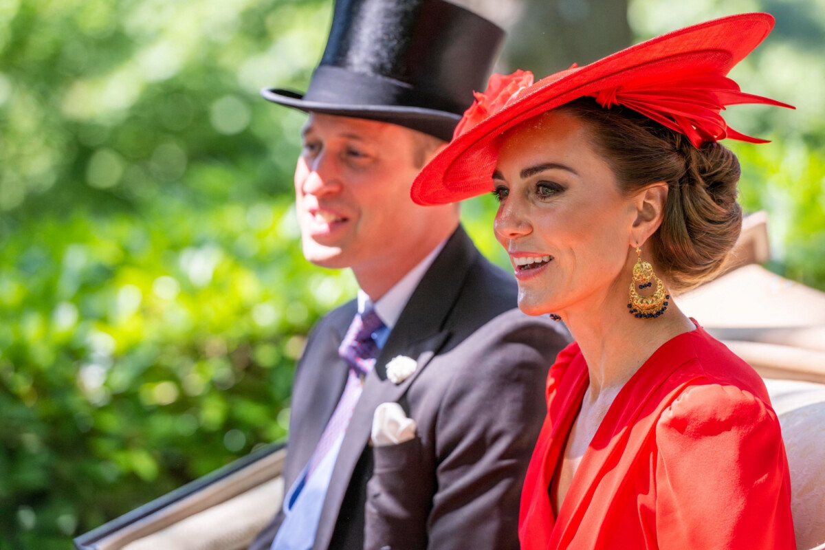 Photo : Mais cette année, Kate Middleton a échangé un petit moment de ...
