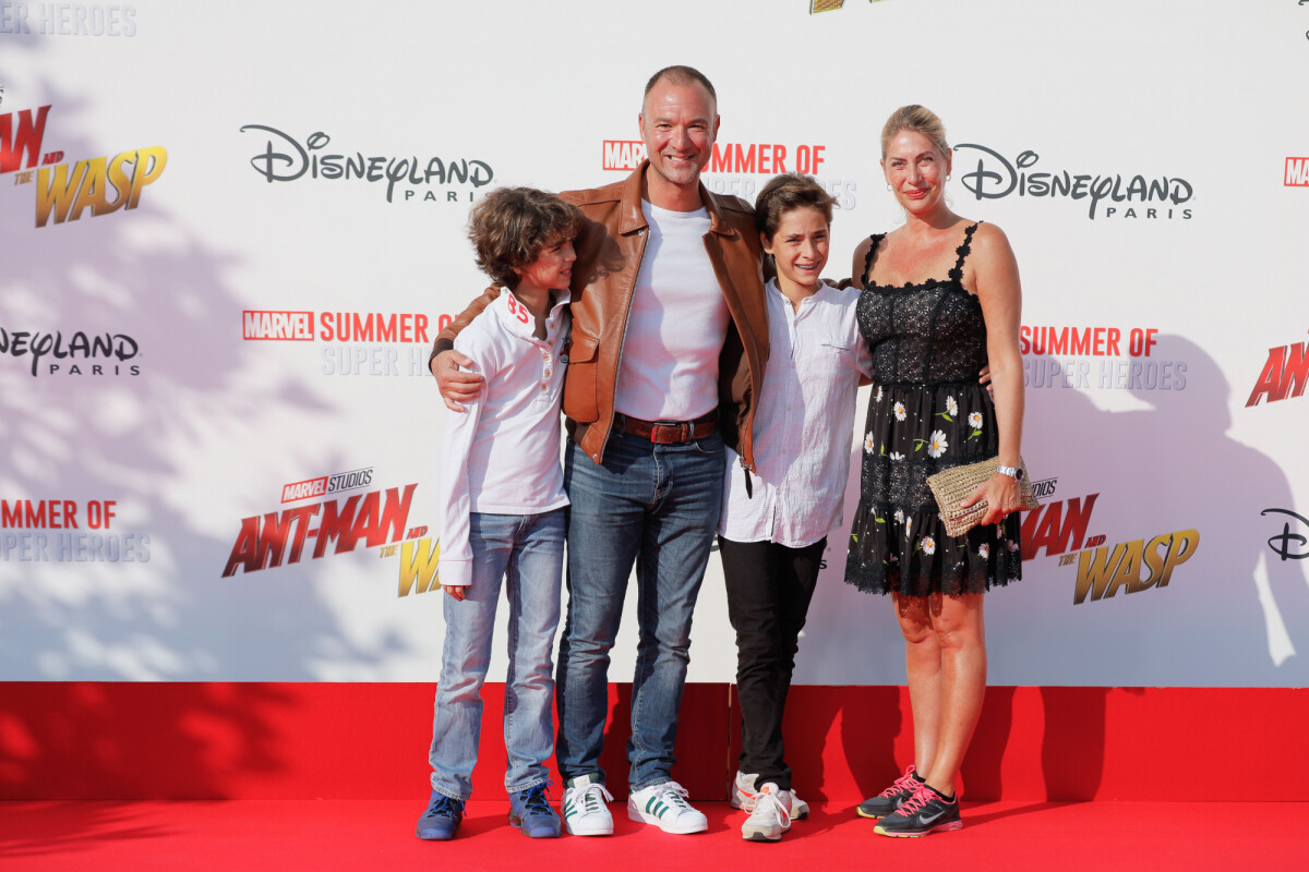 Photo : Le 28 août 2023 sur Instagram, le père de famille a mis en ...