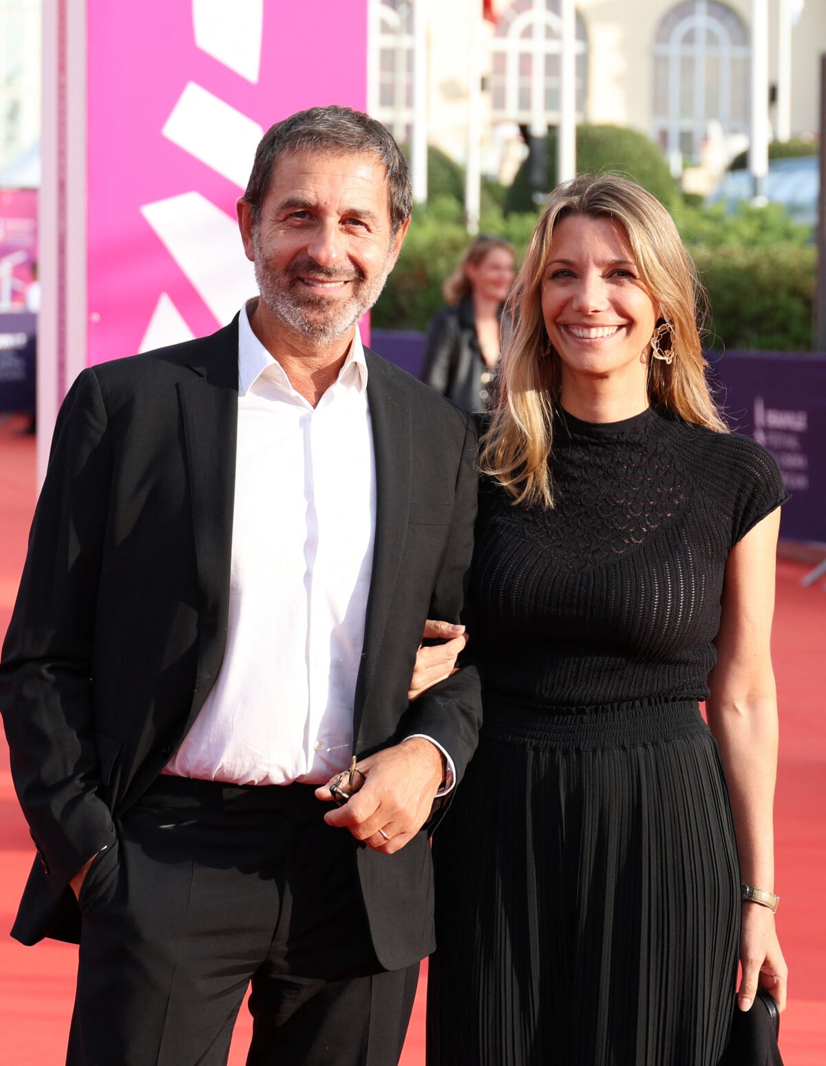 Photo : Philippe Kelly et son épouse - Les célébrités arrivent à la ...