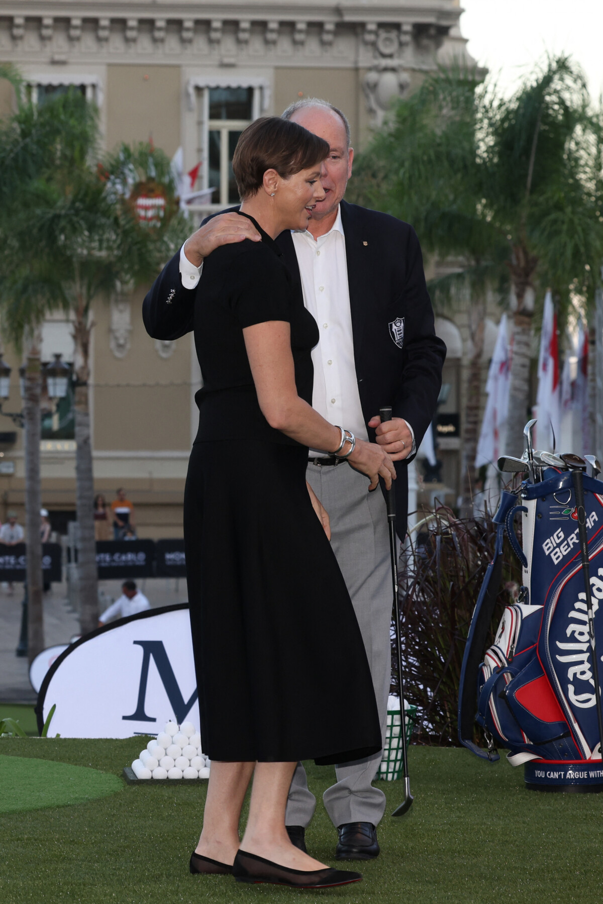 Photo : Mais aujourd'hui, tout va pour le mieux ! Le prince Albert II ...