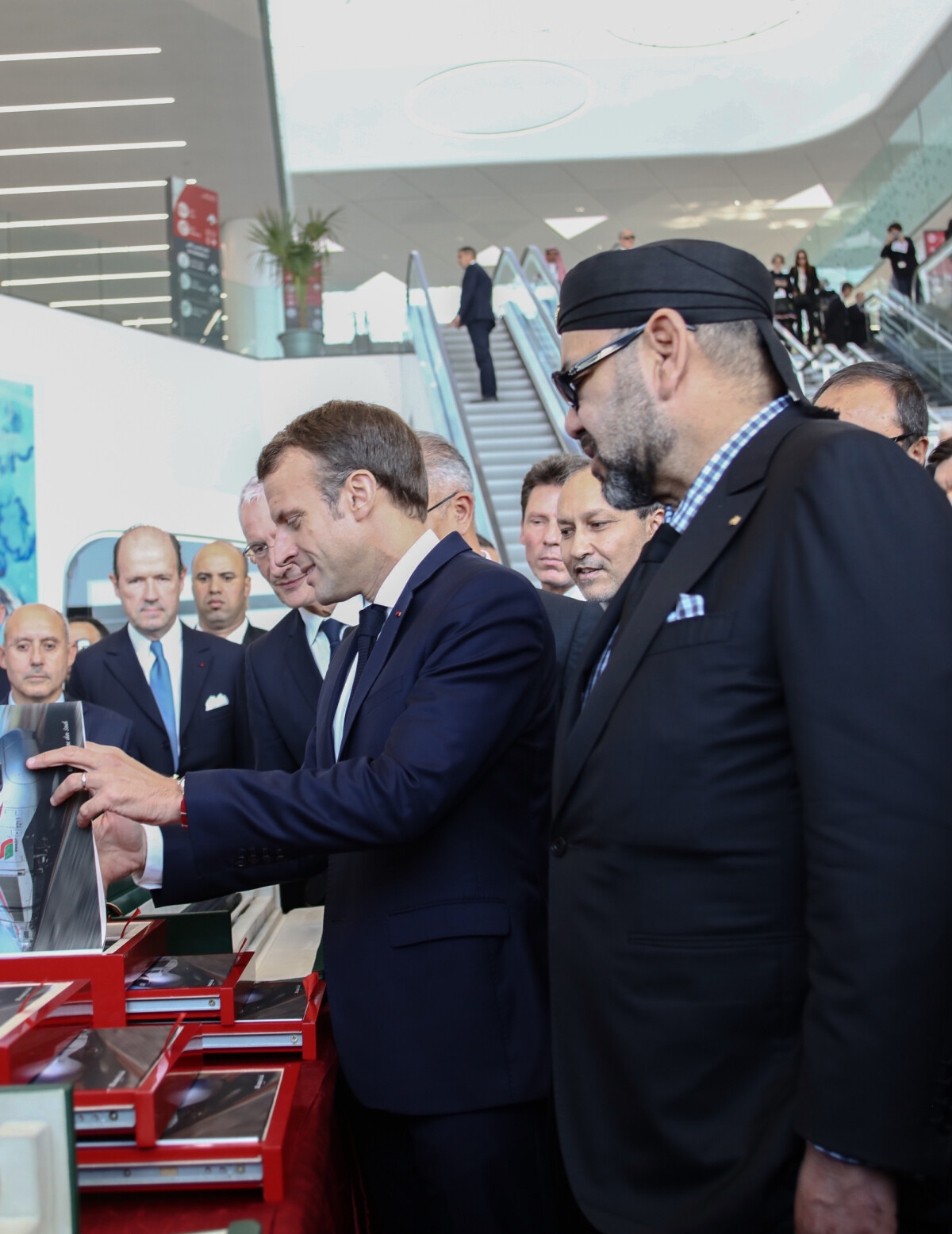 Photo : Le directeur général de l'ONCF Mohammed Rabie Khlie, le ...