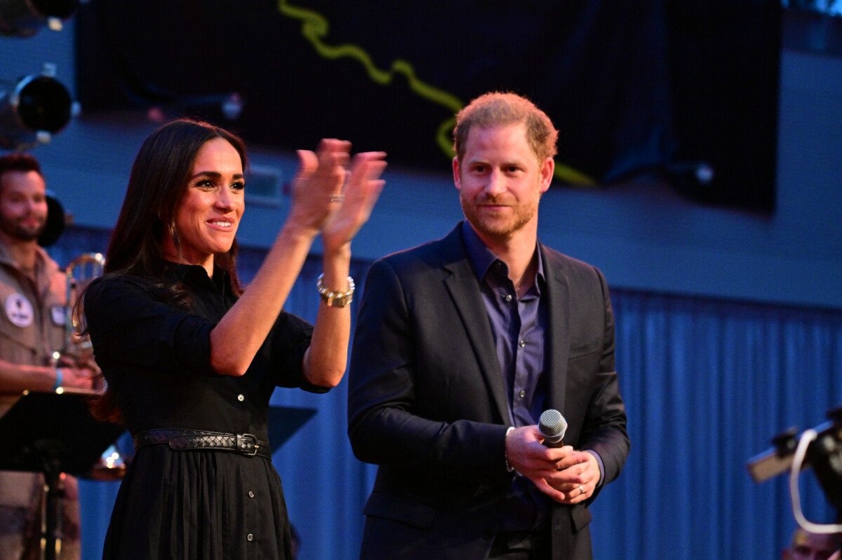 Photo : Le prince Harry et Meghan Markle lors des Invictus Games 2023 à ...
