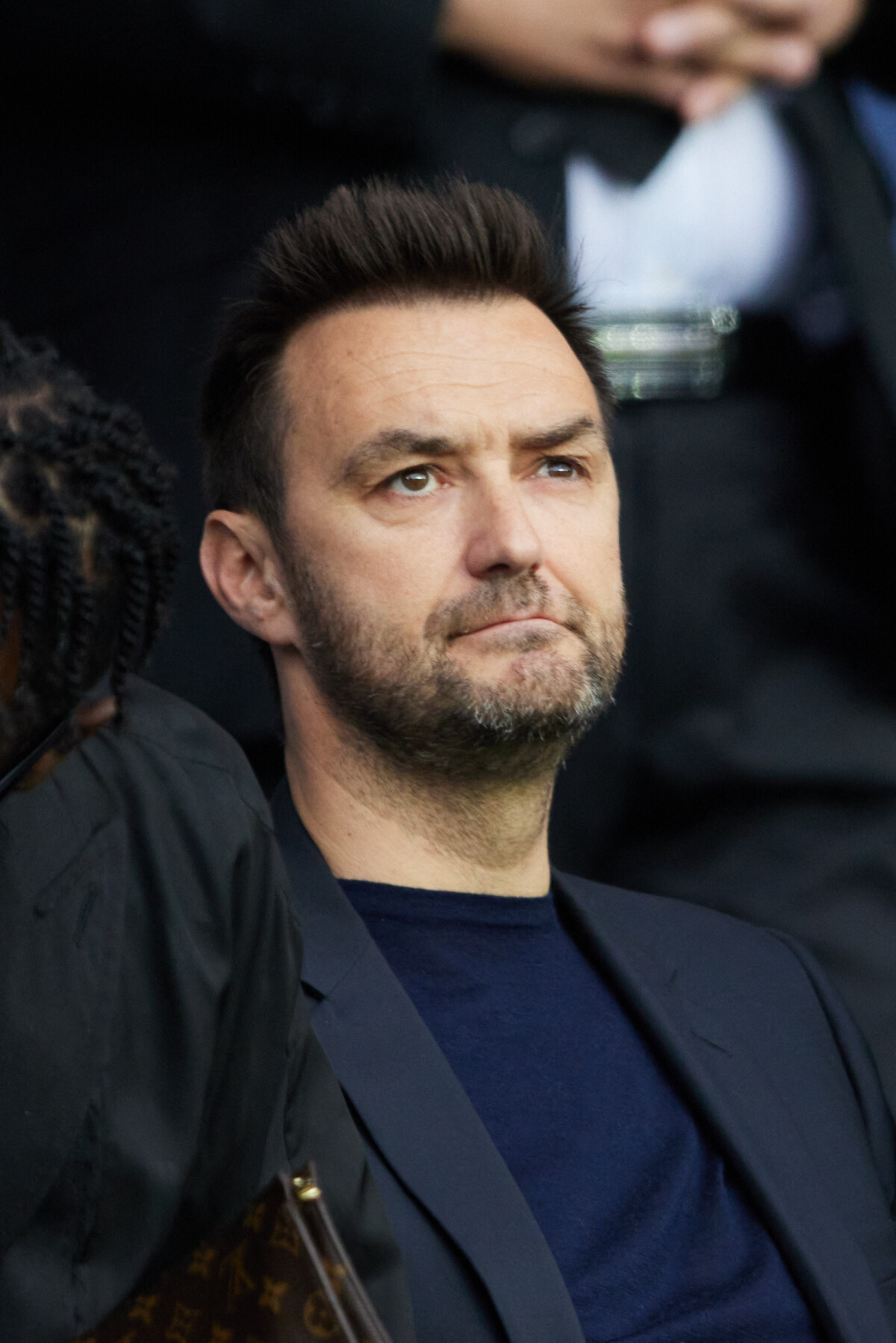 Photo : Cyril Lignac - People lors du match de football Ligue 1 Uber ...