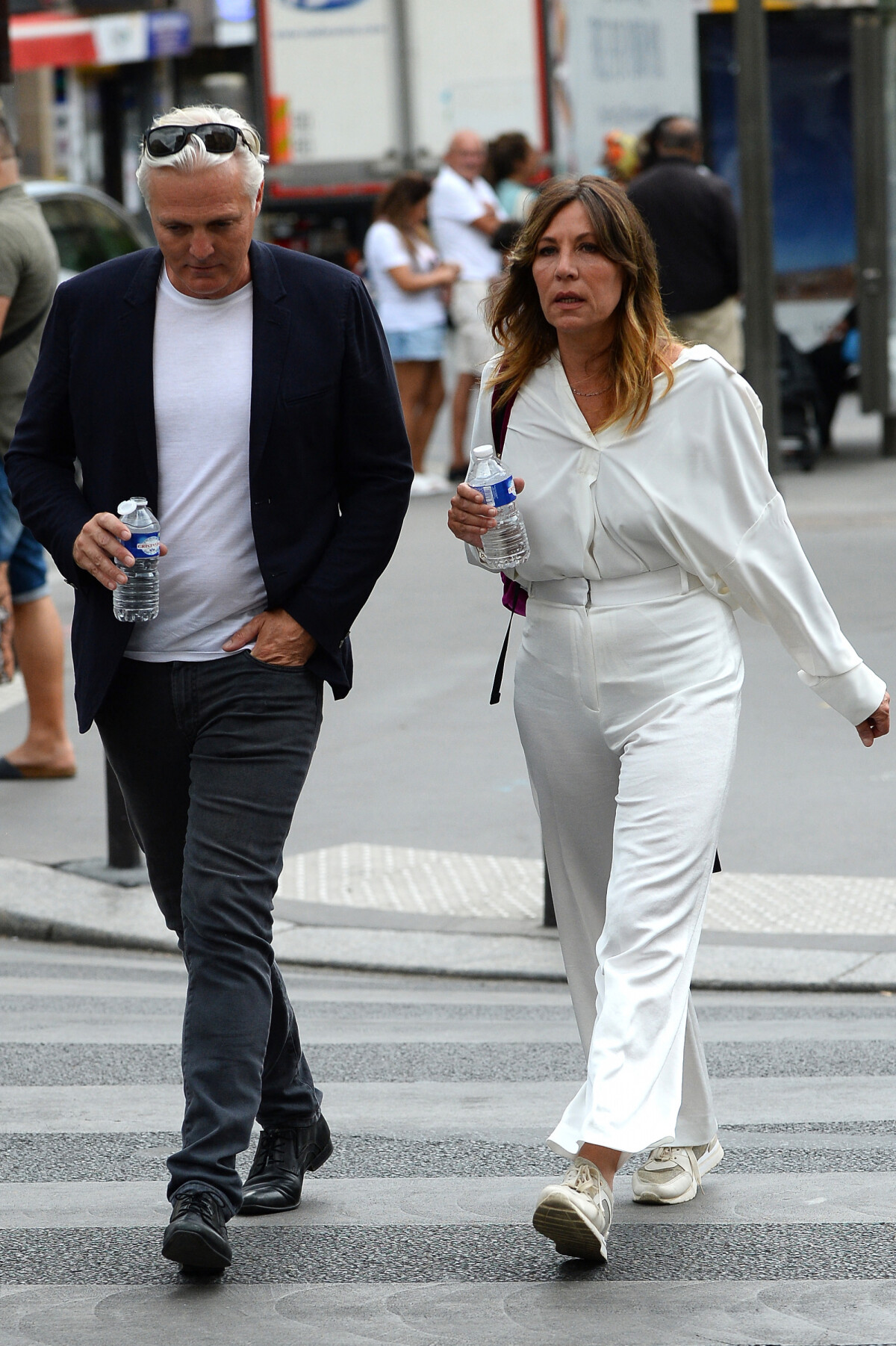 Photo : Mathilde Seigner et son compagnon Mathieu Petit - Mariage de ...