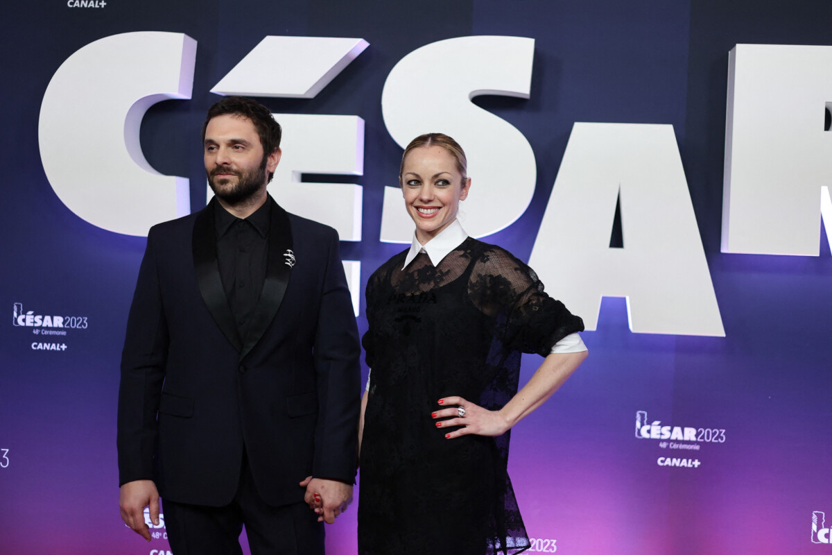 Photo : Pio Marmai et sa compagne Charlotte Ranson au photocall de la ...
