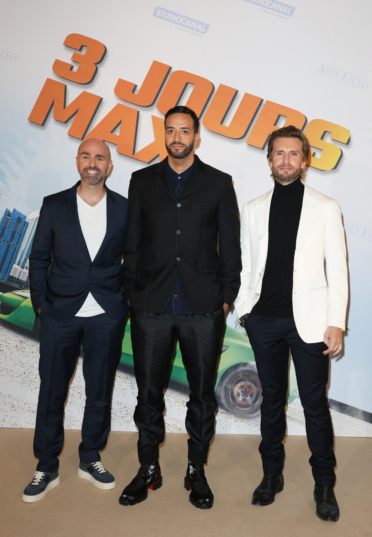 Photo : Julien Arruti, Tarek Boudali et Philippe Lacheau - Première du ...