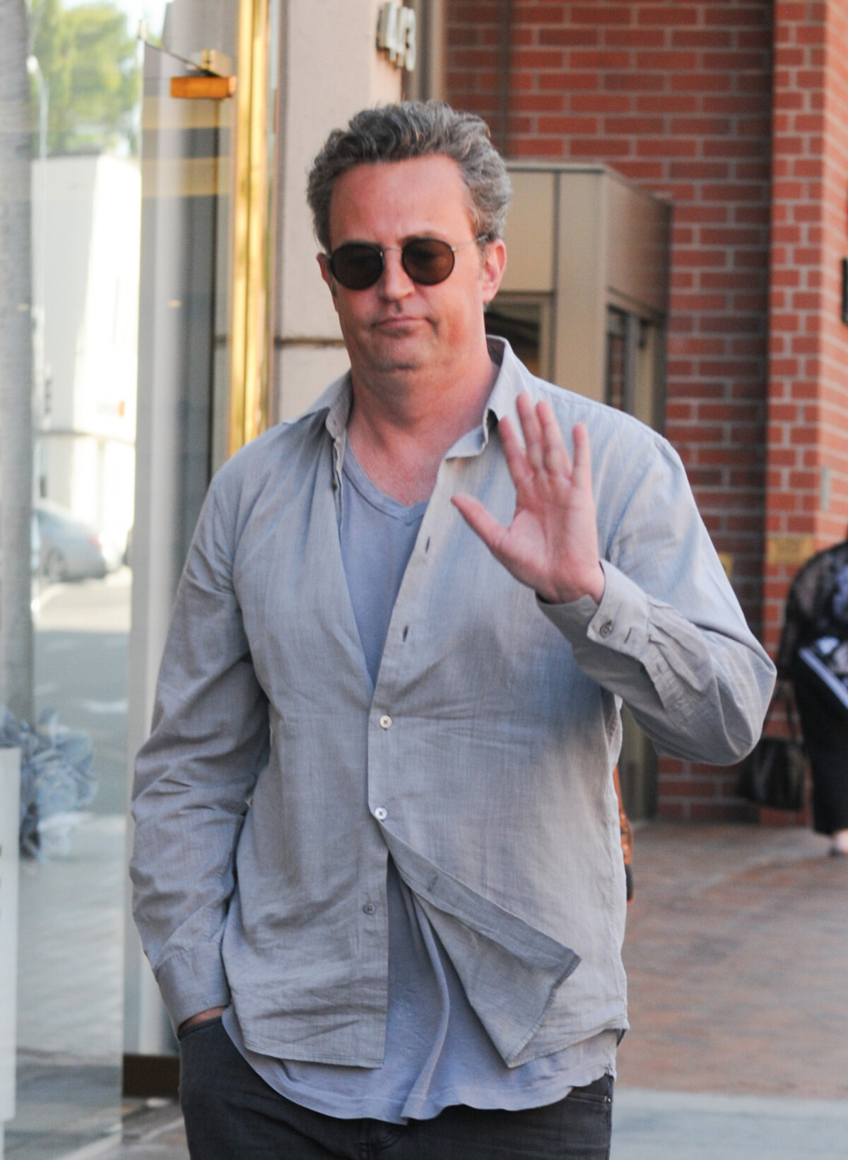 Photo : Matthew Perry se rend chez le docteur à Beverly Hills, le 1er ...