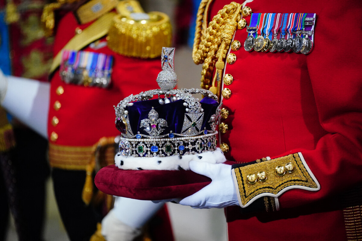 Photo : Premier "discours du trône" du roi Charles III d'Angleterre ...