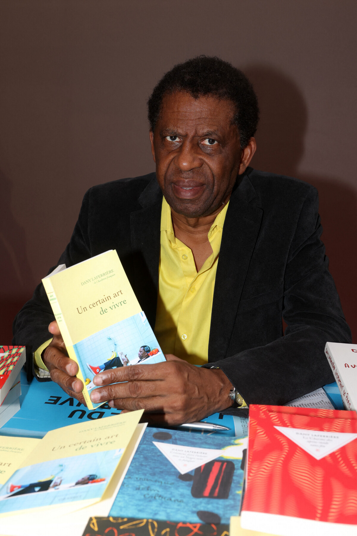 Photo : Dany Laferrière - 41e Foire du Livre de Brive dans La Halle ...