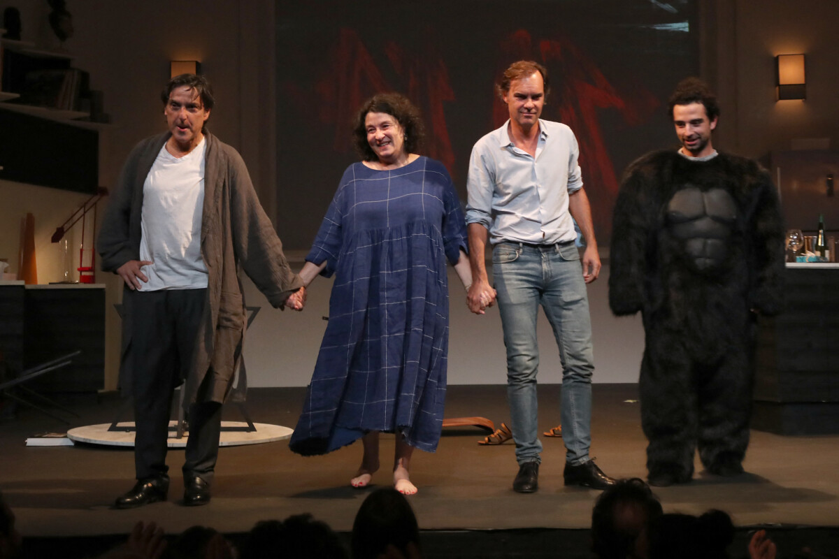 Photo : Exclusif - Yvan Attal, Noémie Lvovsky, Sébastien Thiery (Auteur ...
