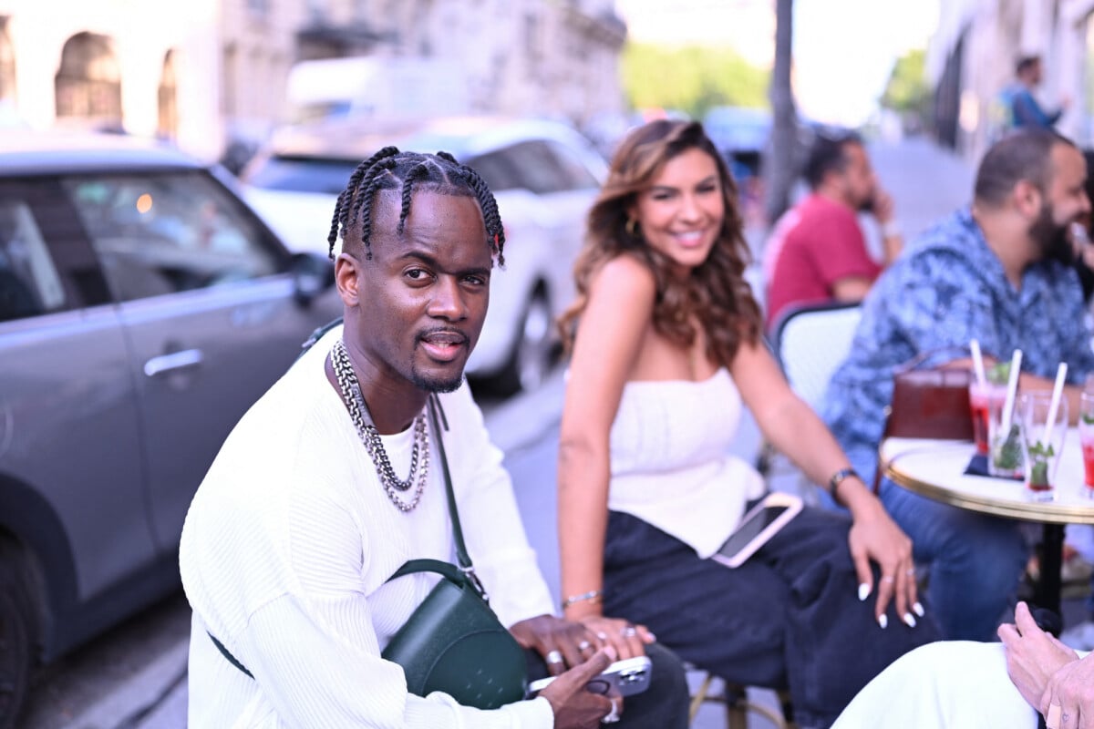 Photo : Exclusif - Black M et sa femme Léa Djadja - Inauguration du ...