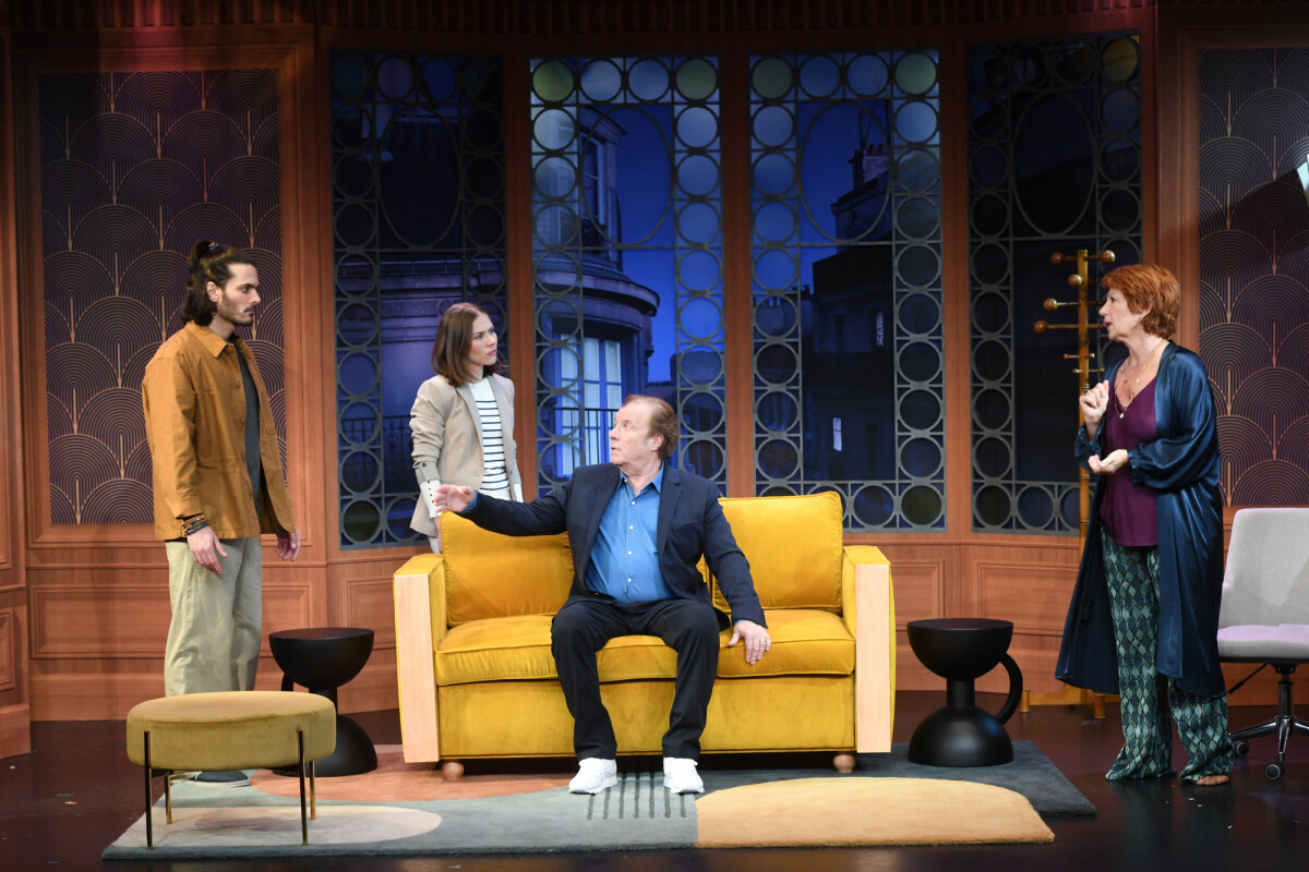 Photo : SVéronique Genest, Daniel Russo, Messaline Paillet, Edouard ...