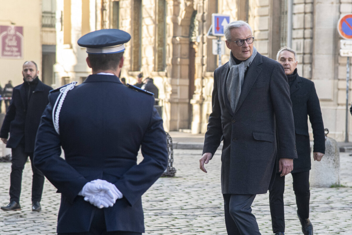Photo : Bruno Le Maire - Obsèques de Gérard Collomb en la cathédrale ...