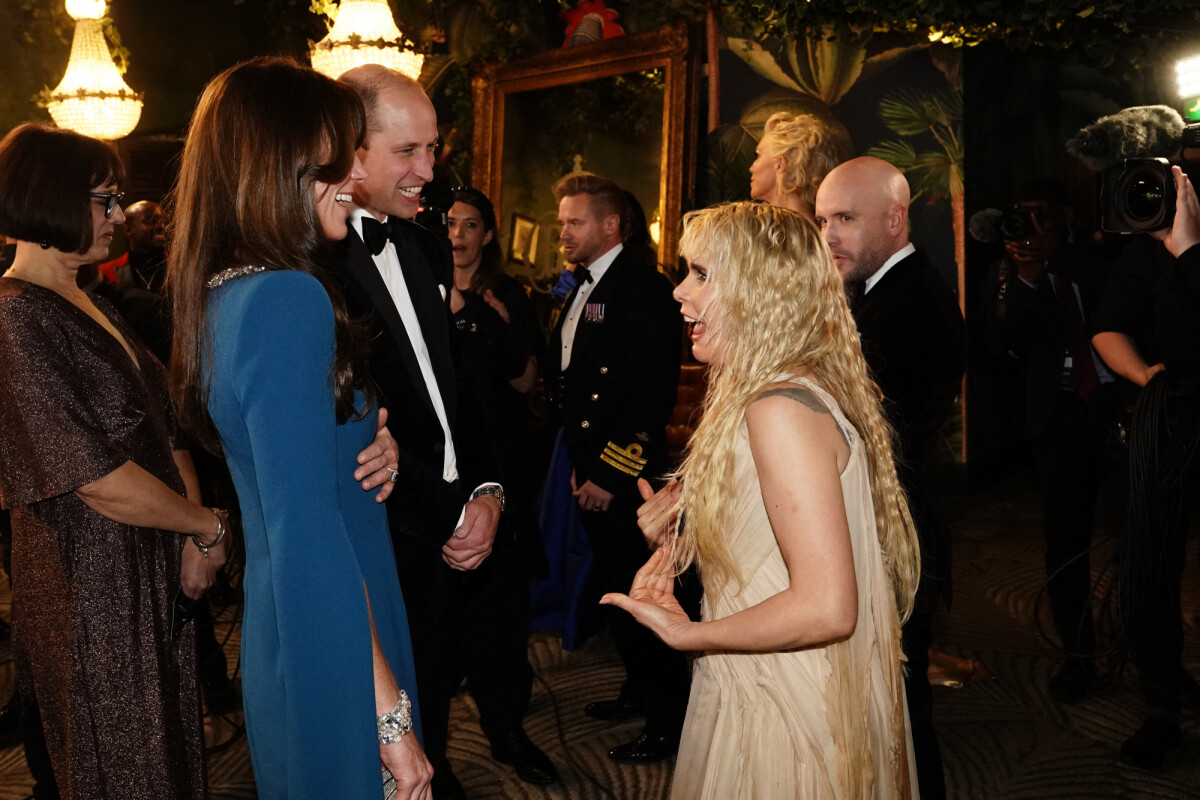 Photo : Paloma Faith, le prince William et Kate Middleton - Soirée ...