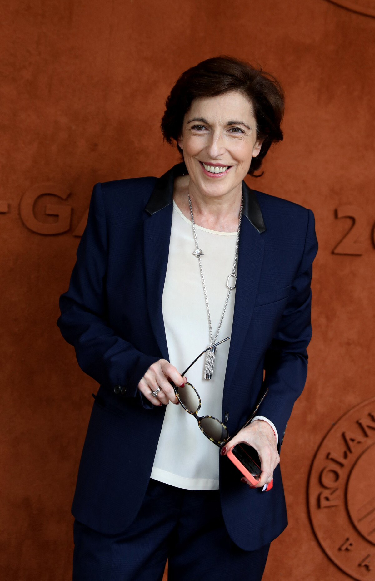 Photo : Ruth Elkrief au village (jour 13) lors des Internationaux de ...