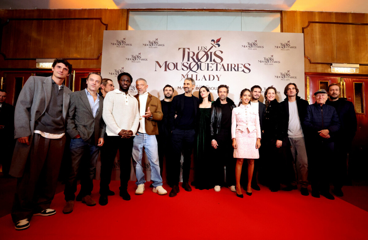 Photo : Julien Frison, Patrick Mille, Ralph Amoussou, Vincent Cassel ...