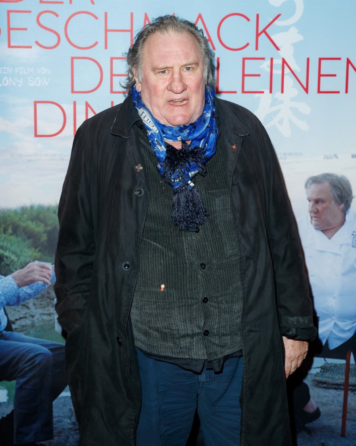 Photo : Gérard Depardieu à la première du film "The Taste of Small ...