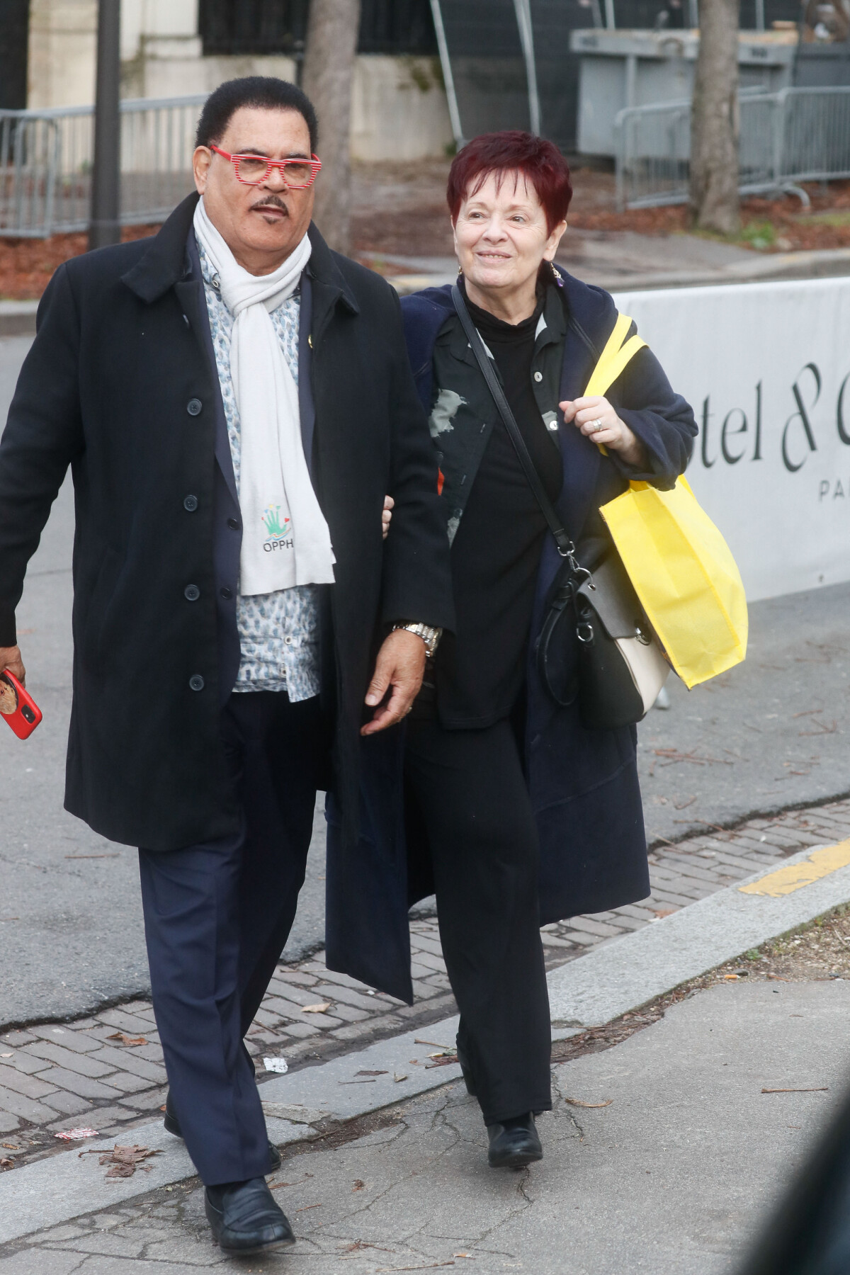 Photo : Fabienne Thibeault et son mari Christian Montagnac - Arrivées à ...