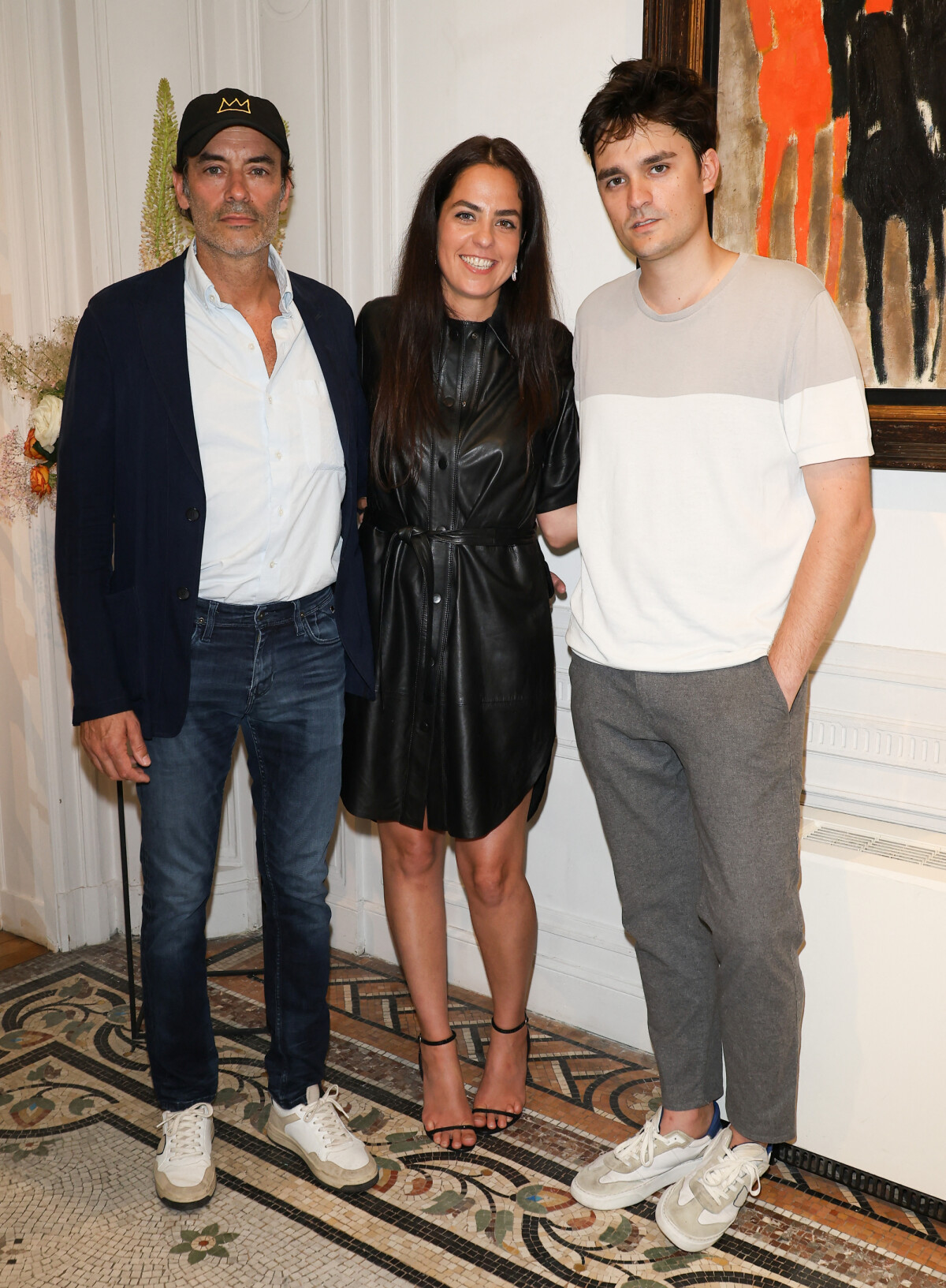 Photo : Exclusif - Anthony Delon, Anouchka Delon et Alain-Fabien Delon ...