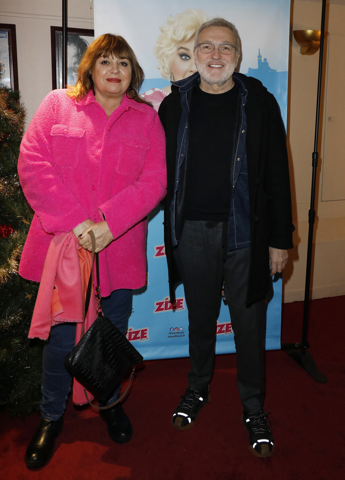 Photo : Exclusif - Michèle Bernier, Laurent Ruquier- People au ...