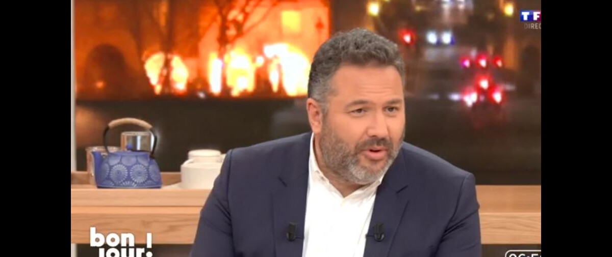 Photo : Bruce Toussaint l'a alors mise en garde avec humour Bruce ...