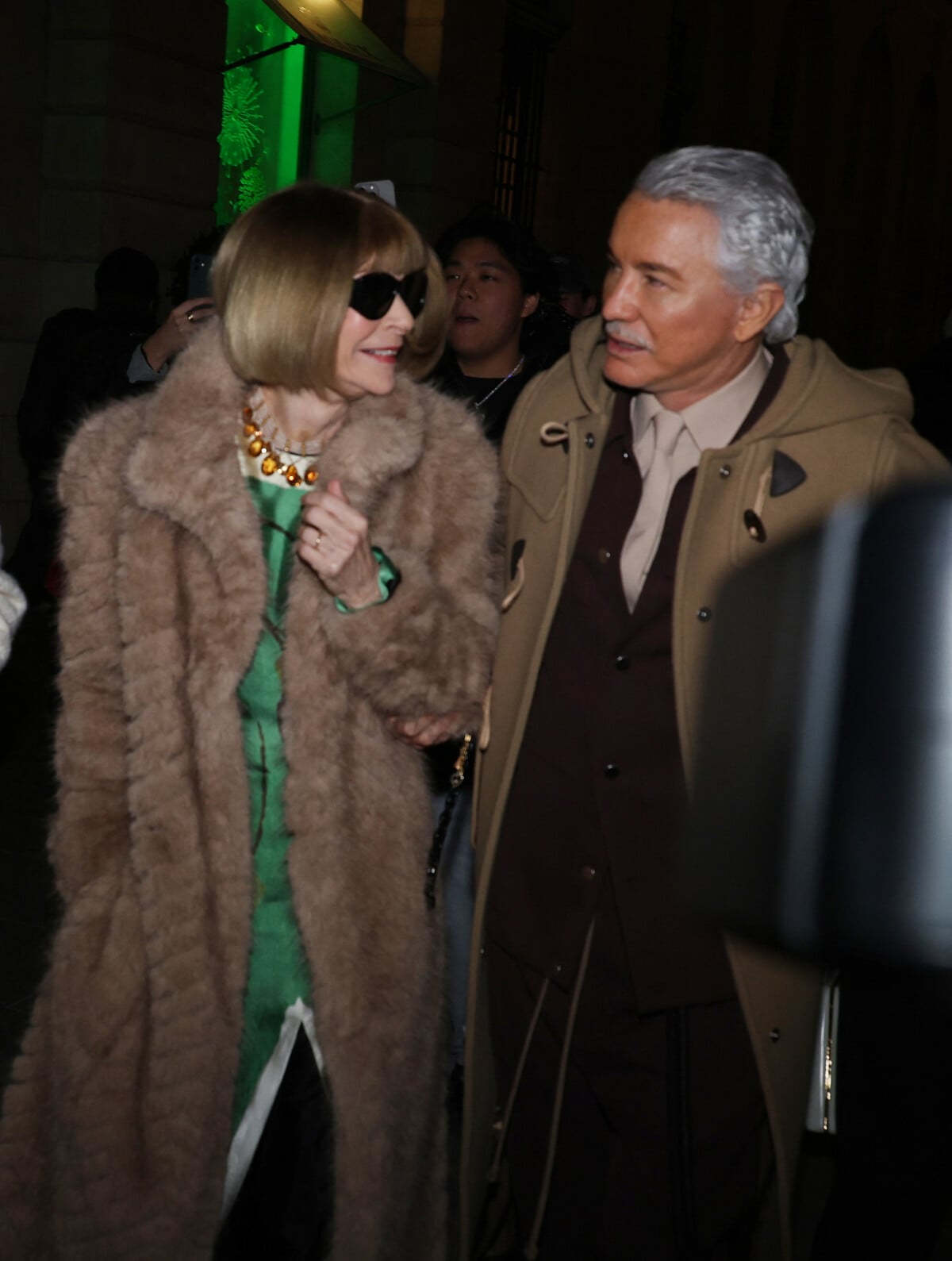 Photo : Anna Wintour, Baz Luhrmann - Arrivées au défilé Giambattista ...
