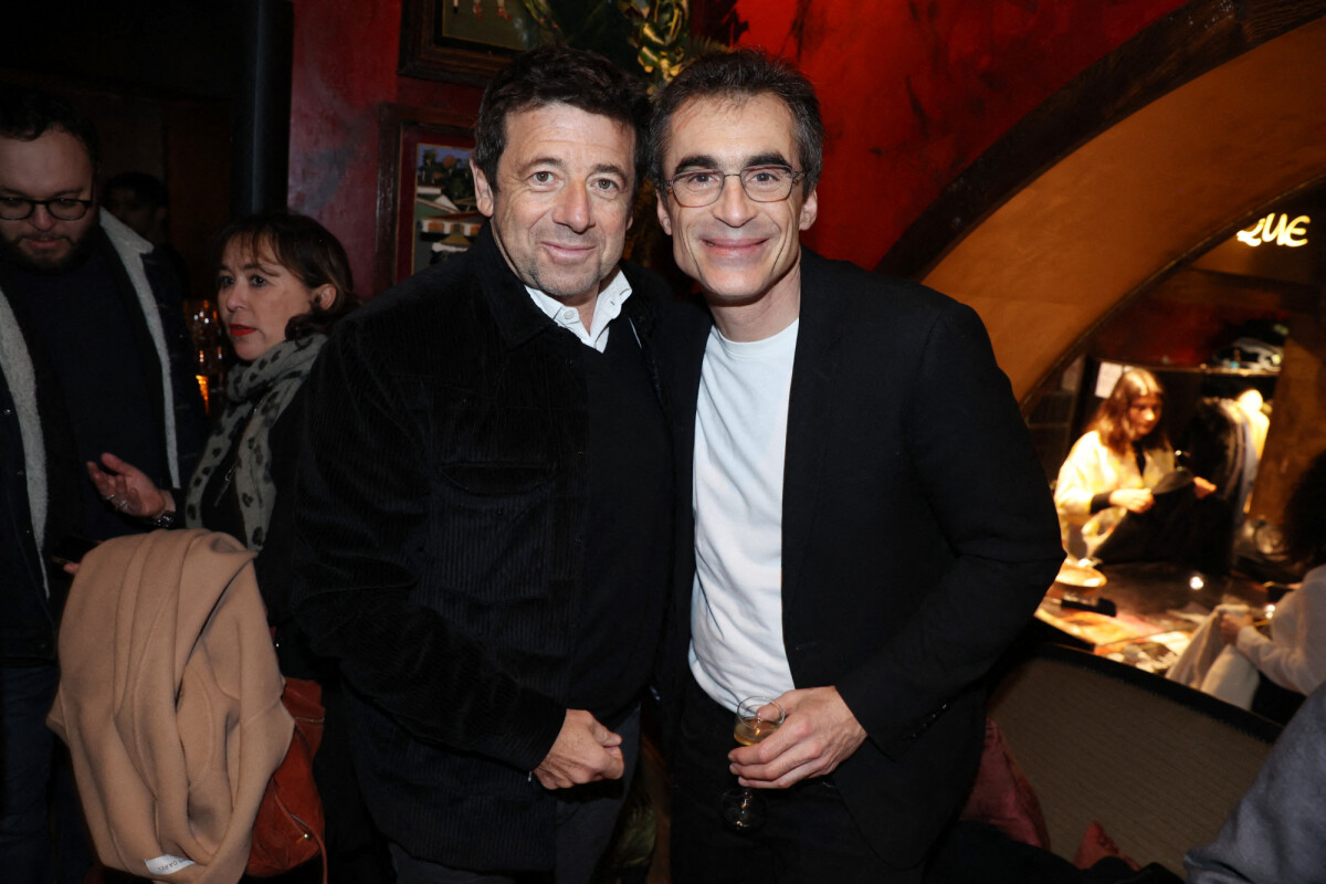 Photo : Exclusive - Patrick Bruel et Raphael Enthoven au lancement du ...
