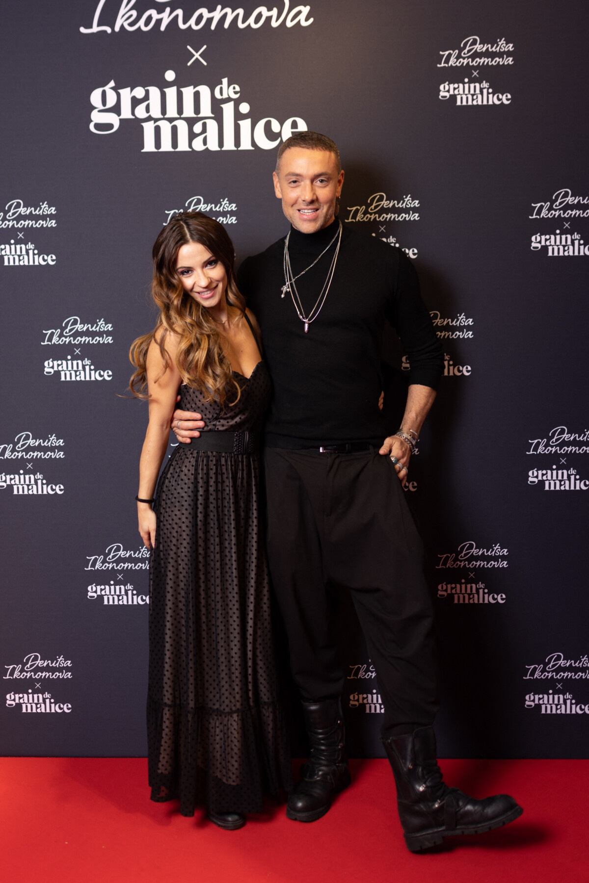 Photo : Exclusif - Denitsa et Maxime Dereymez - Soirée de lancement de la collection Denitsa ...