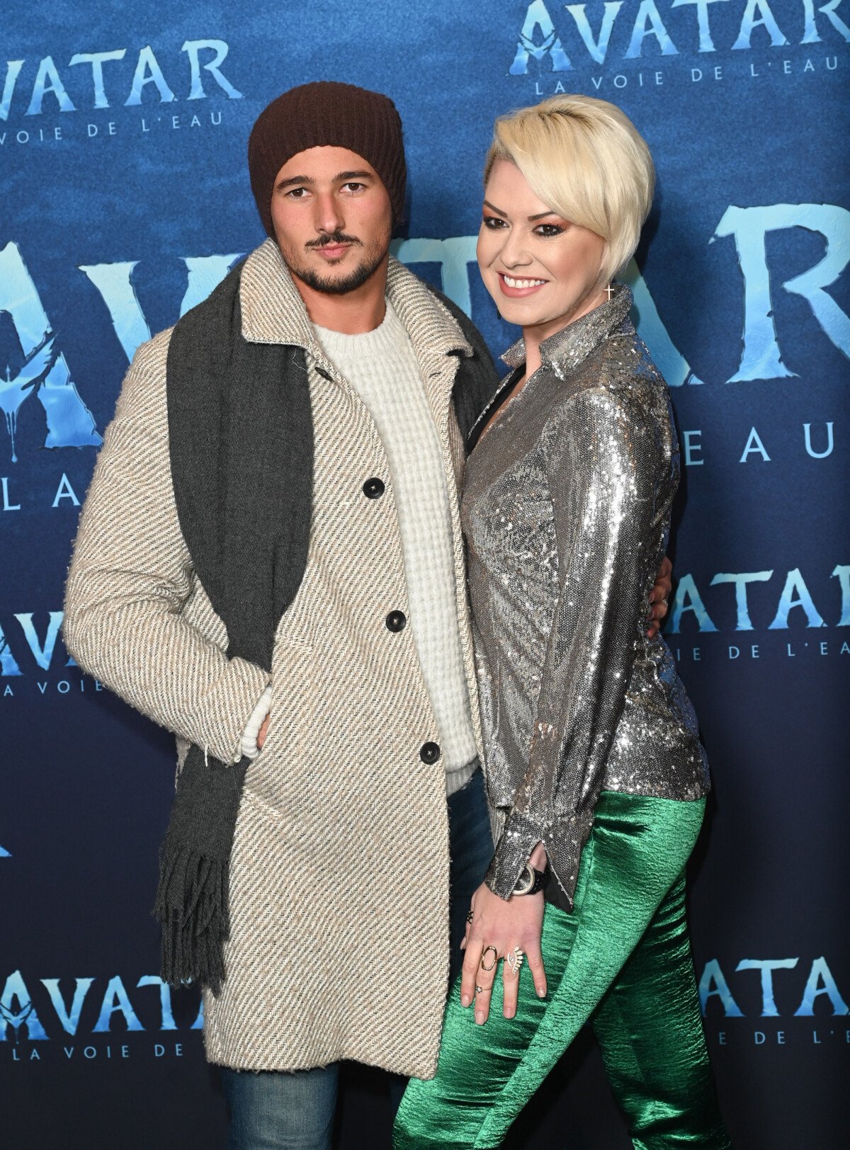 Photo : Kylian Msx et Katrina Patchett à la première du film "Avatar ...