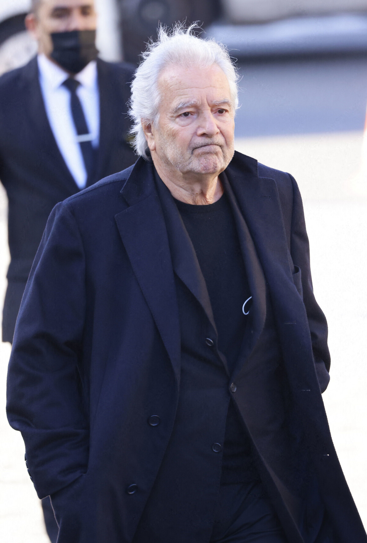 Photo : Pierre Arditi - Arrivées à la messe funéraire en hommage à ...
