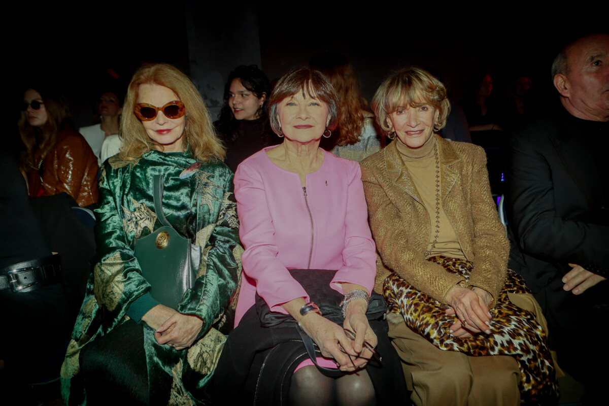 Photo : Cyrielle Clair, Macha Méril, Eve Ruggieri - Défilé de mode ...