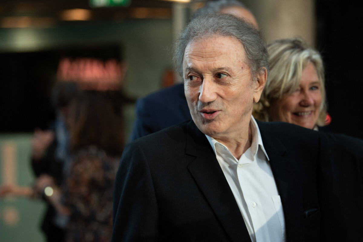 Photo : Michel Drucker, journaliste, prducteur et animateur televison ...