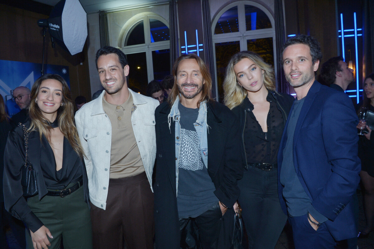 Photo : Exclusif - Diego El Glaoui et sa soeur Kenza Sadoun El Glaoui, Bob Sinclar, Priscilla ...