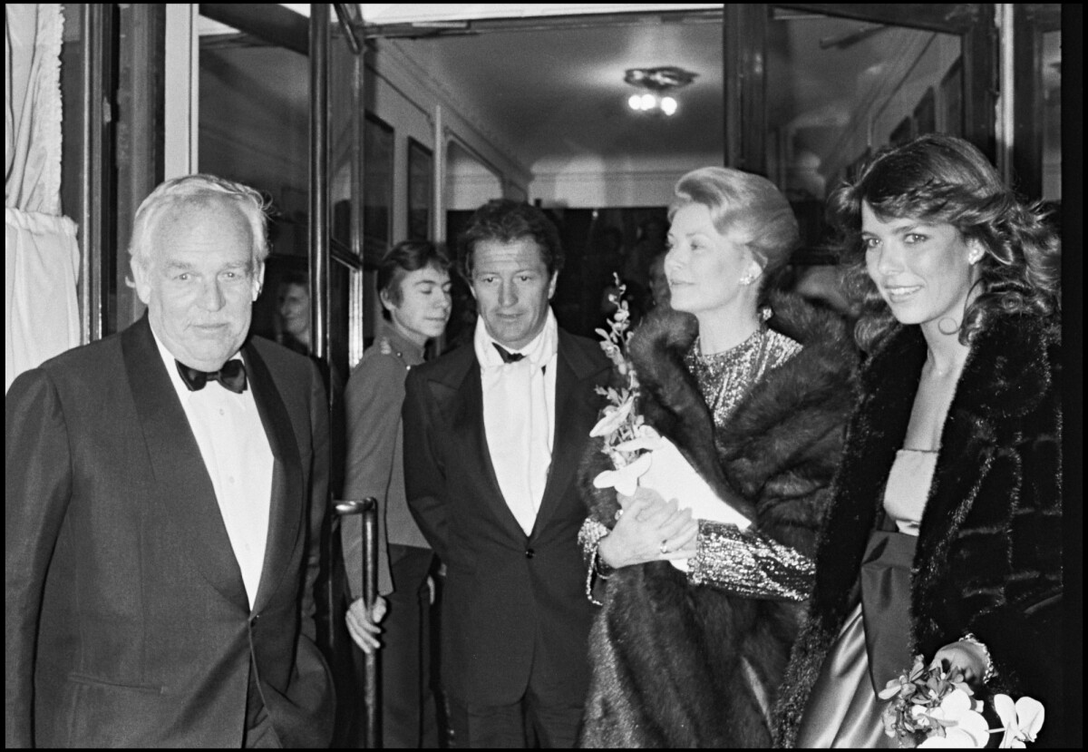 Photo : ARCHIVES - Le prince Rainier, Philippe Junot, la princesse ...
