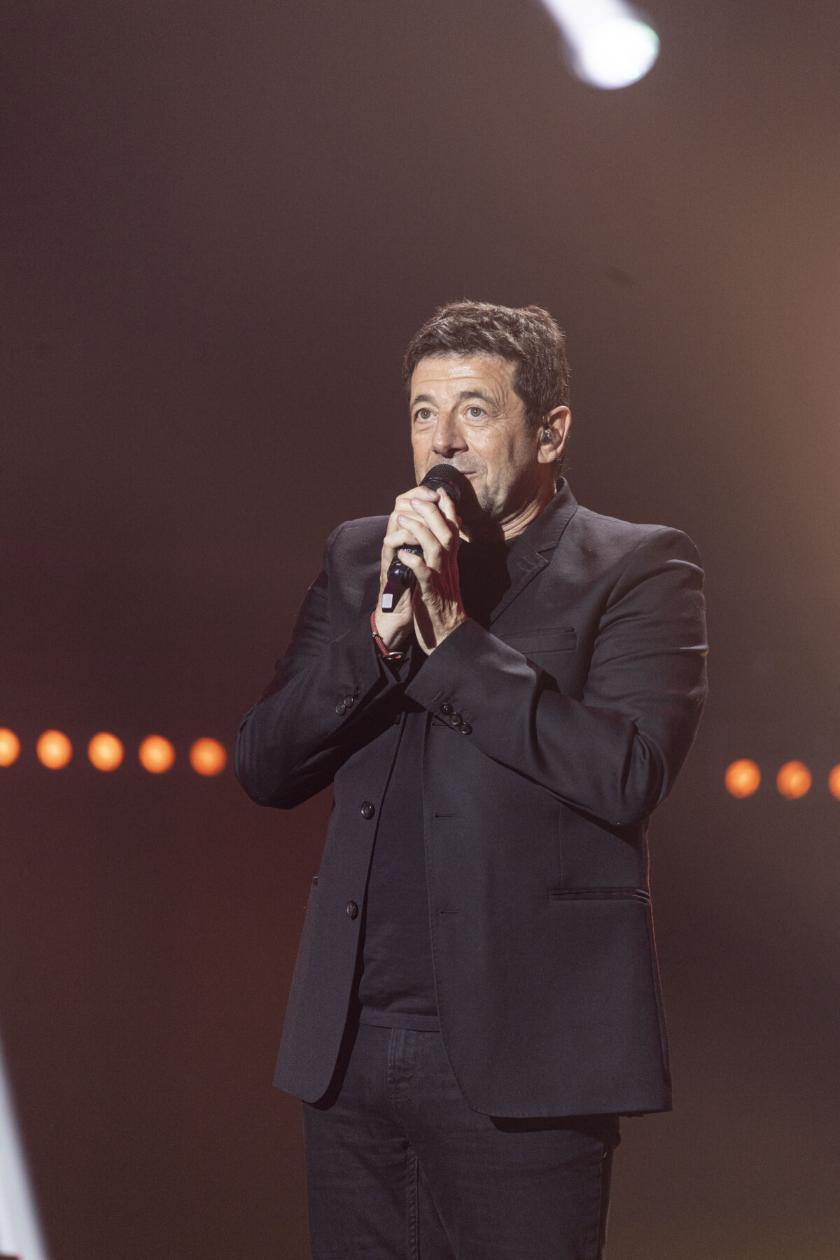 Photo : Exclusif - Patrick Bruel sur scène lors du concert "Leurs voix ...