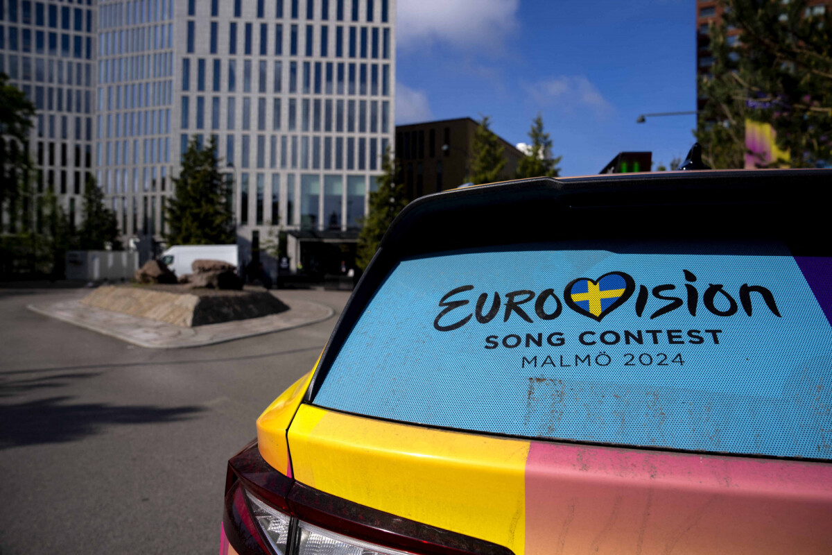 Photo : Illustration du concours de l'Eurovision en Suède à Malmo ...