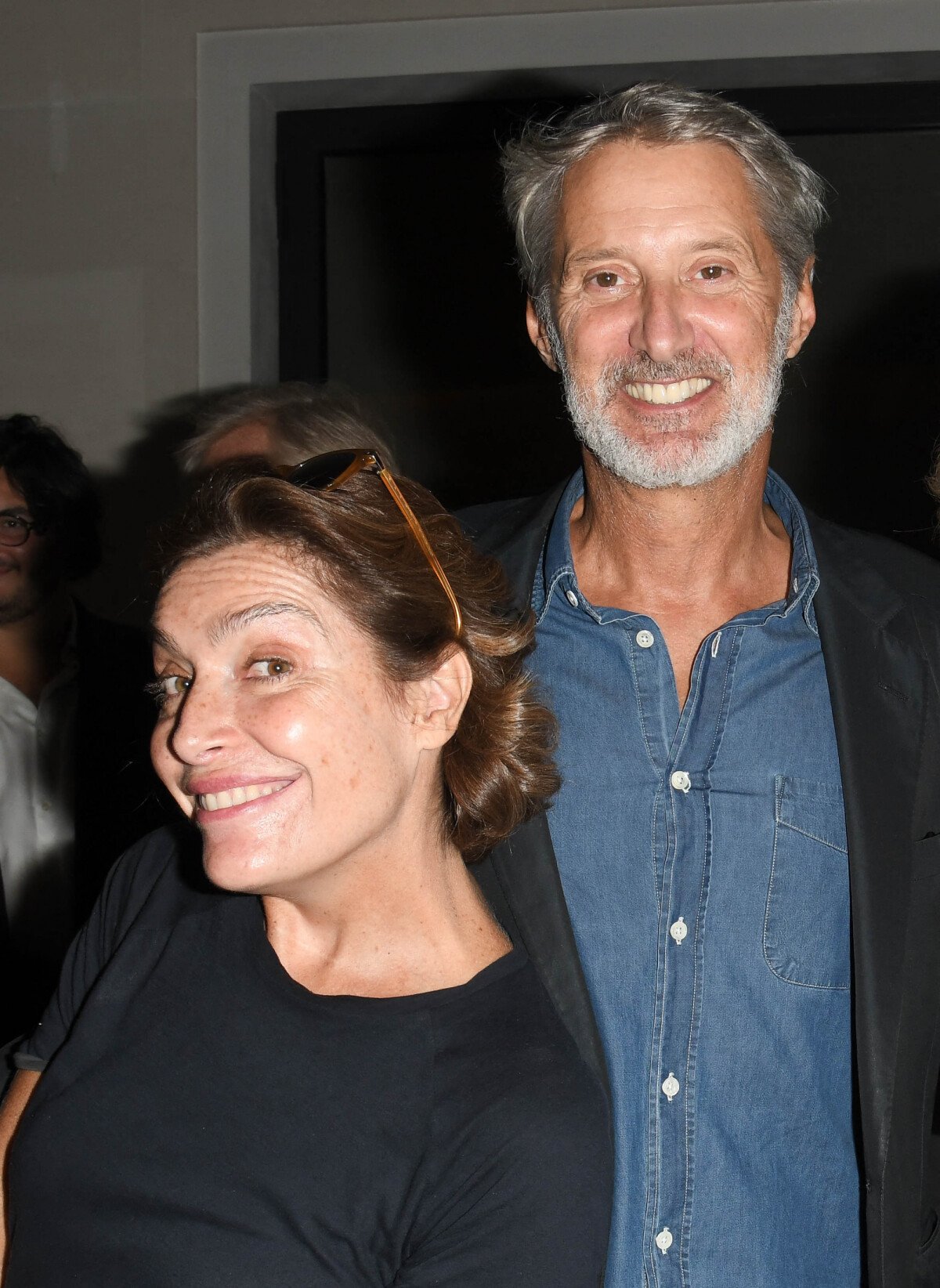 Photo : Exclusif - Daphné Roulier avec son mari Antoine de Caunes ...