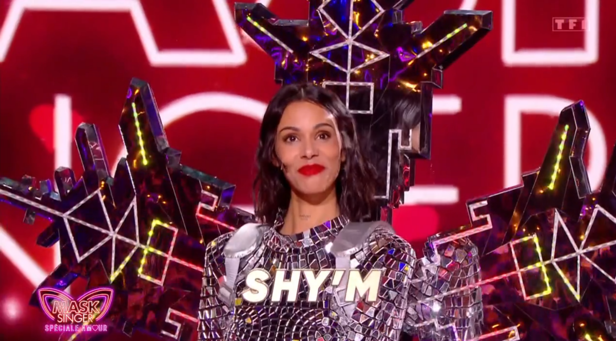 Photo : Et bien oui ! Shy'm dans "Mask Singer", TF1. - Purepeople