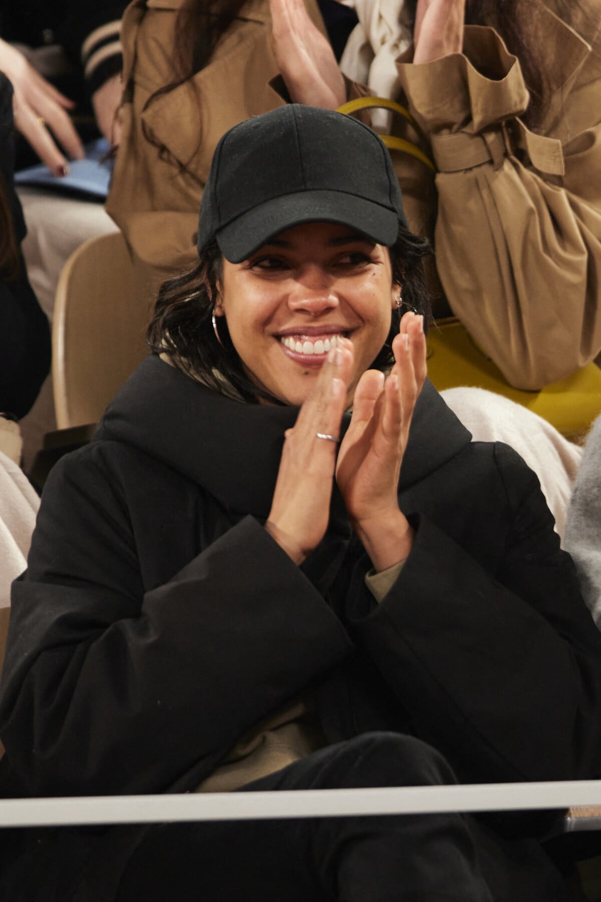 Photo : Zita Hanrot dans les tribunes des Internationaux de France de ...
