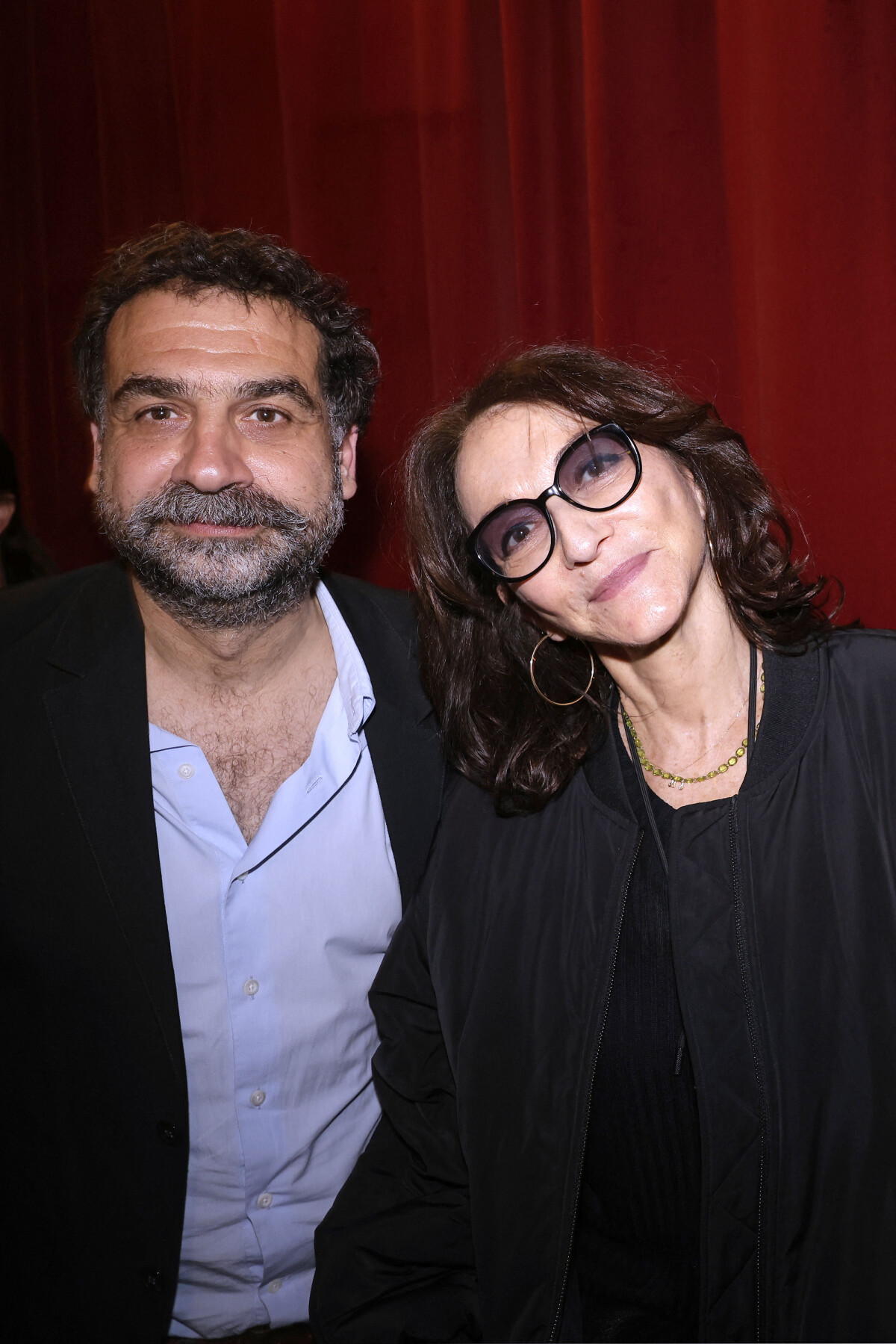Photo : Nathalie Rykiel et David Teboul - Soirée de mobilisation "L ...