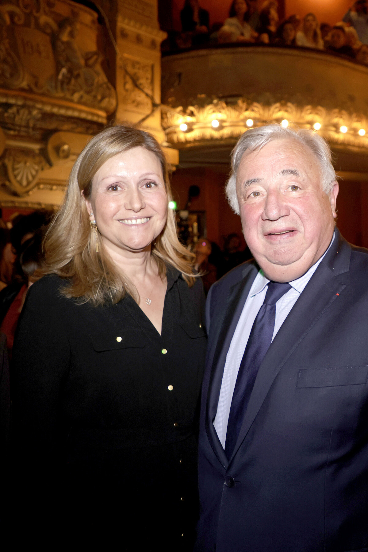 Photo : Yaël Braun-Pivet (Présidente de l'Assemblée Nationale), Gérard ...